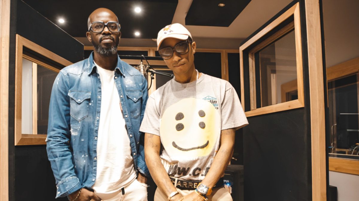 Black Coffee live at Pharrell Williams’ first Louis Vuitton show (Video)
